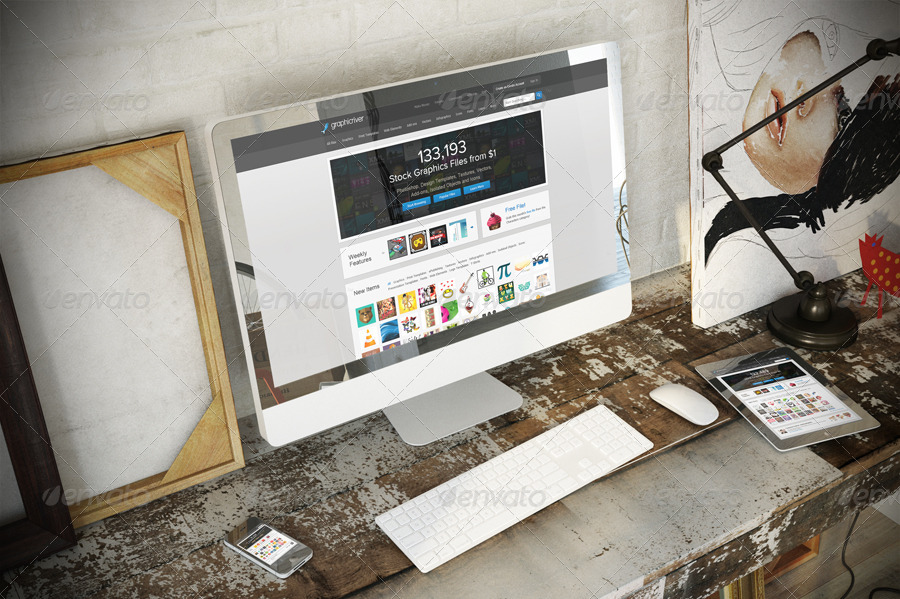 Responsive Device Mockup Bundle, Graphics | GraphicRiver